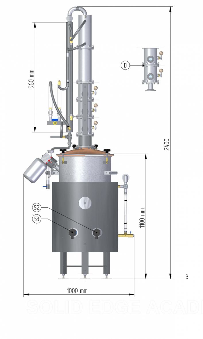 Technical Details - Distillery Equipment information